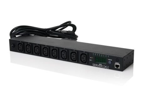 Serveredge Basic 8 Port IEC PDU (8) IEC C13 Output & (1) Aus 3 Pin Plug Input 16A 240V | LWT